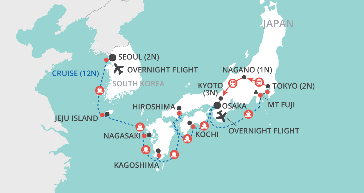 Tour | Osaka to Seoul Reverse | Wendy Wu | 3259-AU